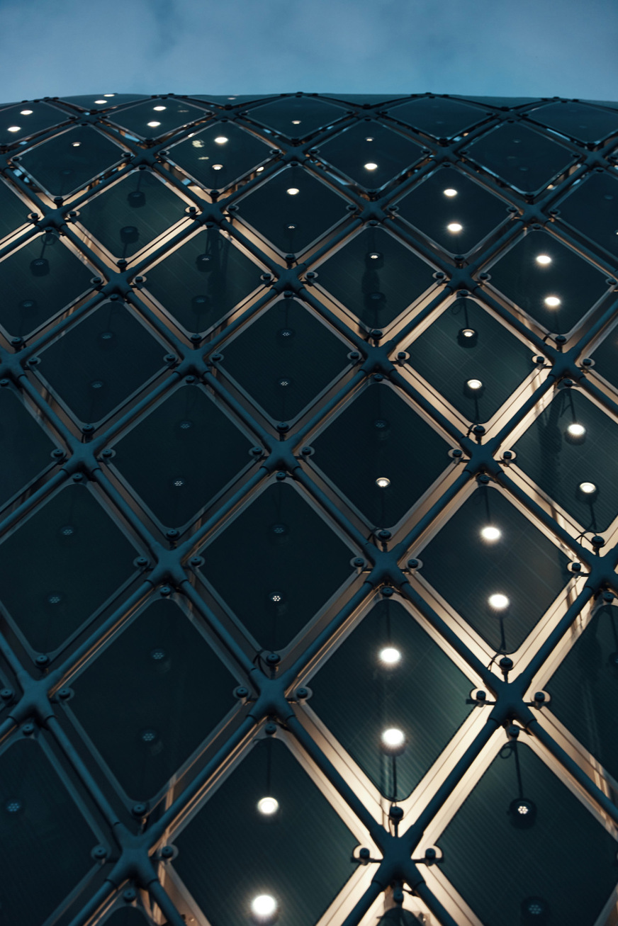 Facade design: - Novartis Pavilion in Basel opens with energy ...