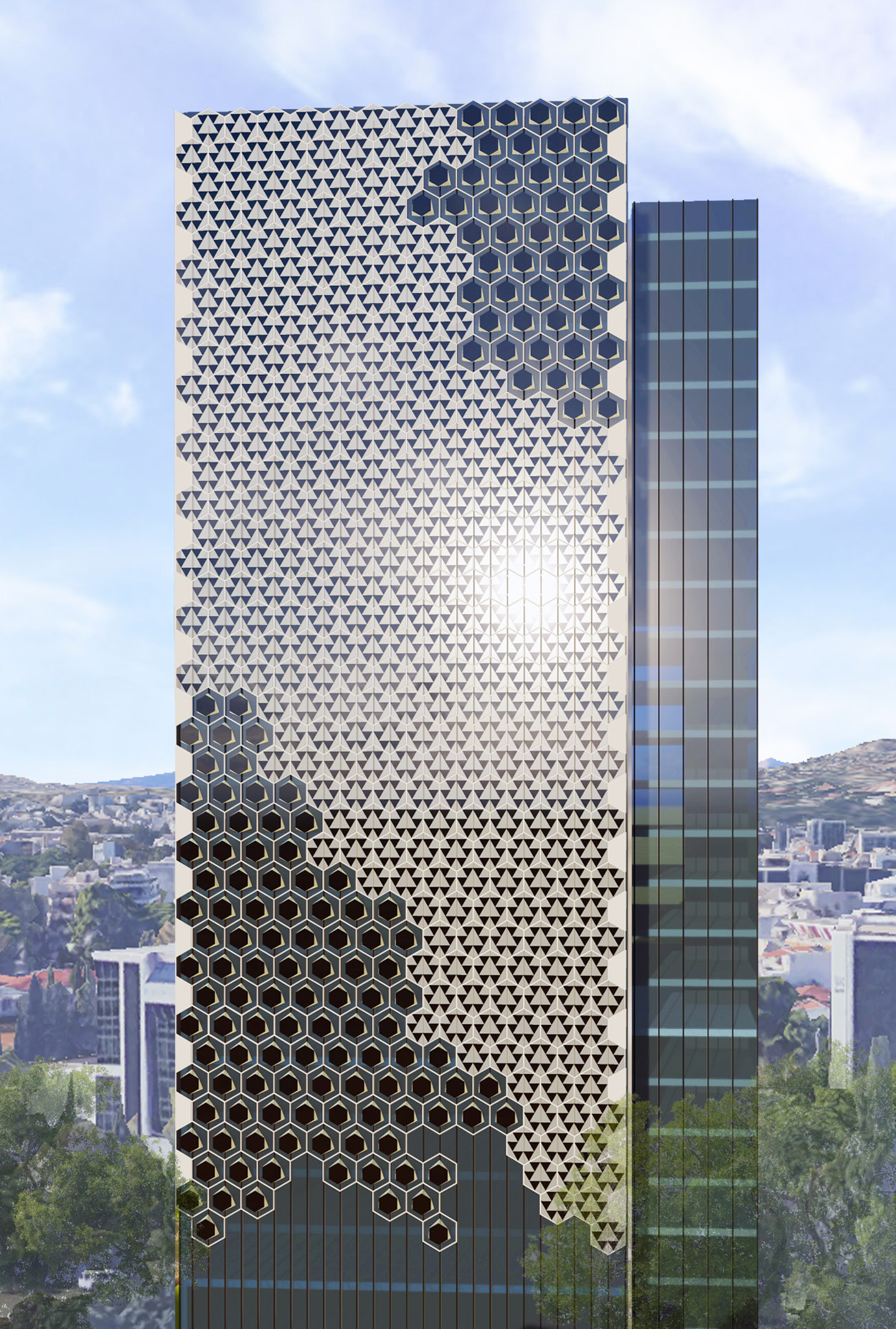 Bucky Lab 2020: - KAOSS - Kinetic Adaptive Origami Sun Shade