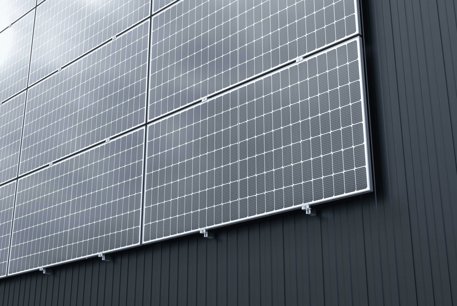 Solar facades - Aerocompact’s solar mounting system for sandwich panel ...